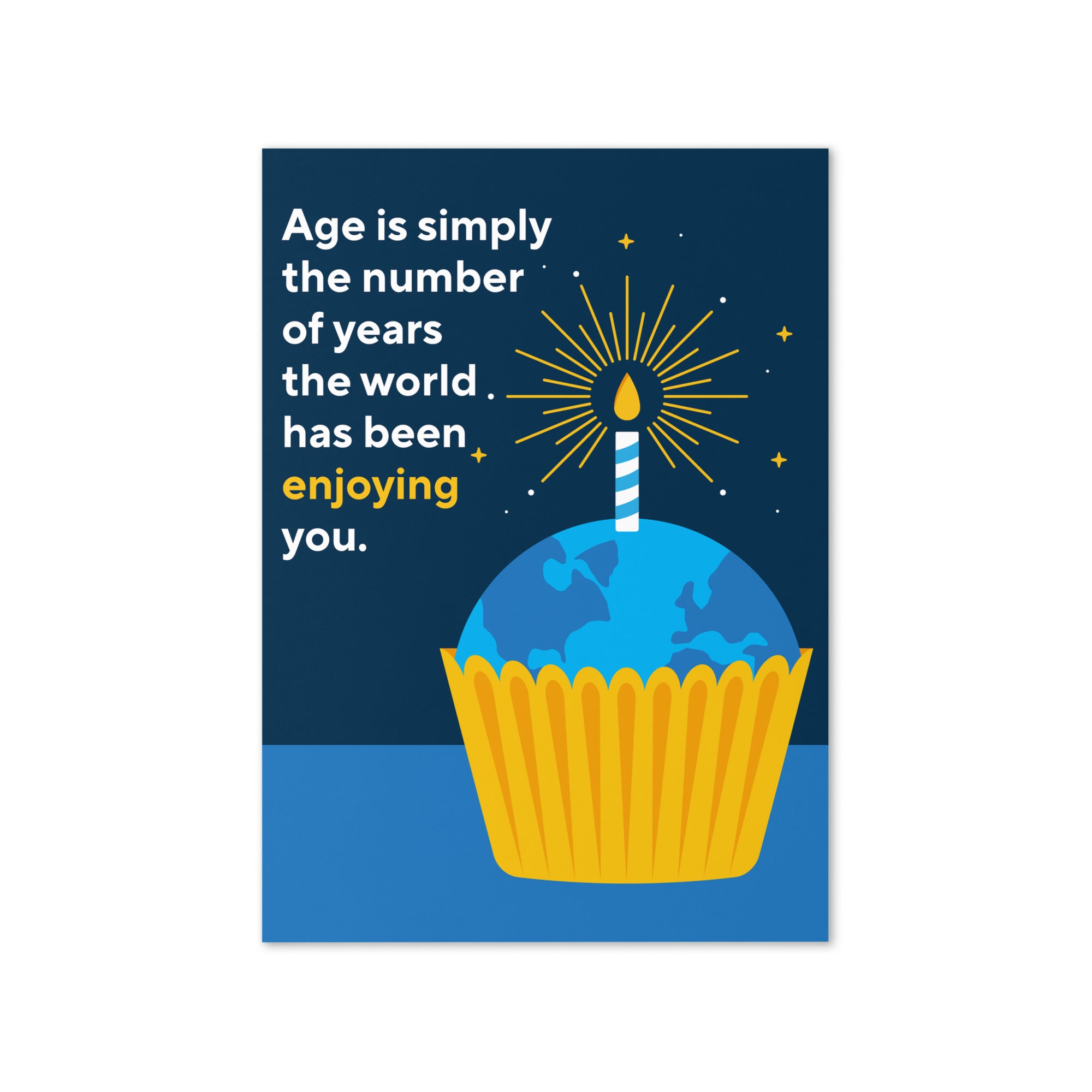 Growing Bolder Birthday Card
